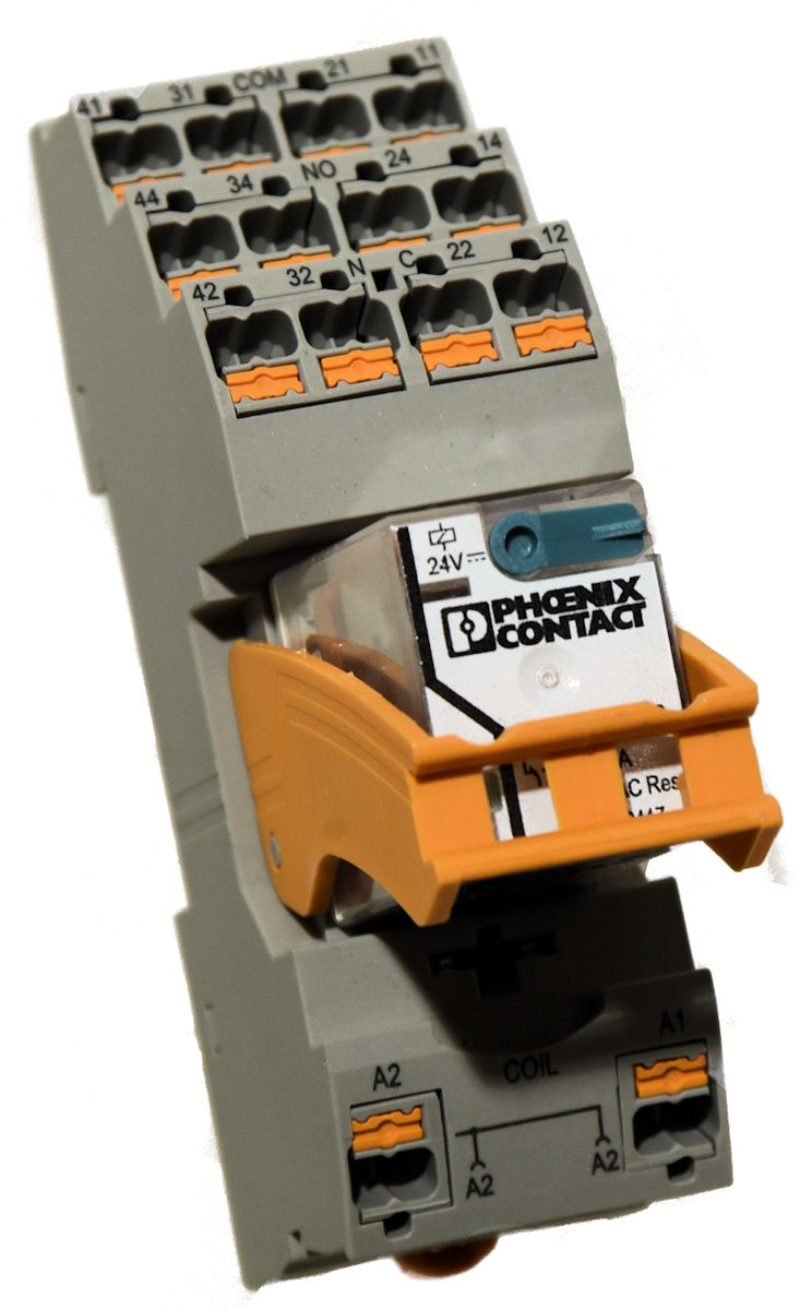 Module Relais-Phoenix Contact-RIF-2-RPT-LDP-24DC – Aux Bons Enfants