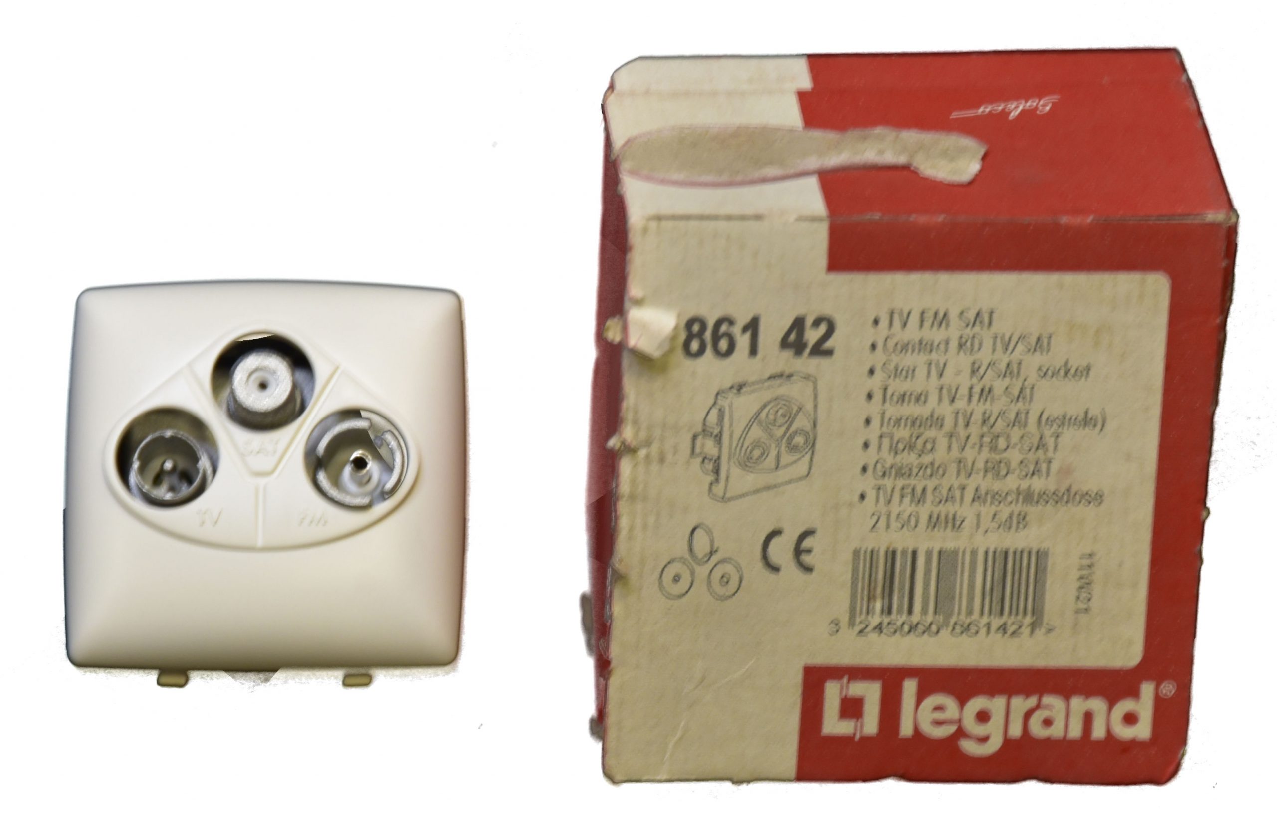 Prise TV-R-SAT - Legrand 861 42 – Aux Bons Enfants