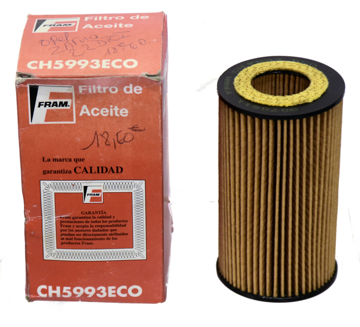 Filtre à huile - Calidat - CH 5993 ECO – Aux Bons Enfants