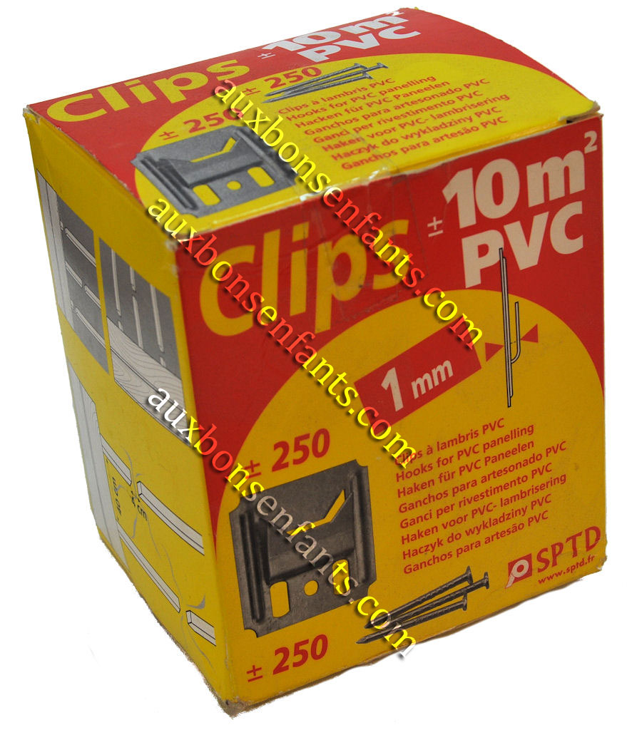 Clips pour PVC – Aux Bons Enfants